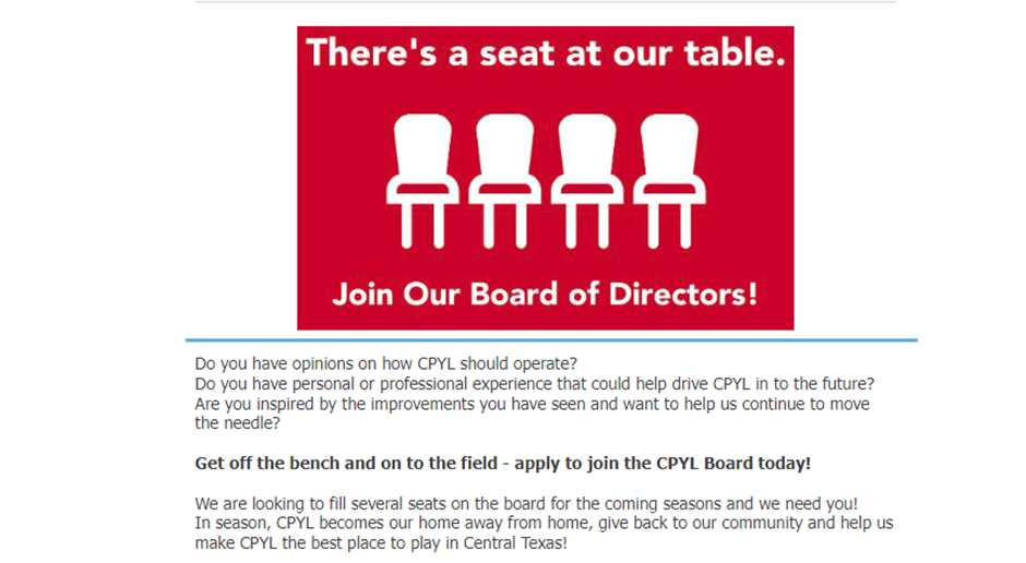 Cedar Park Youth League > Home